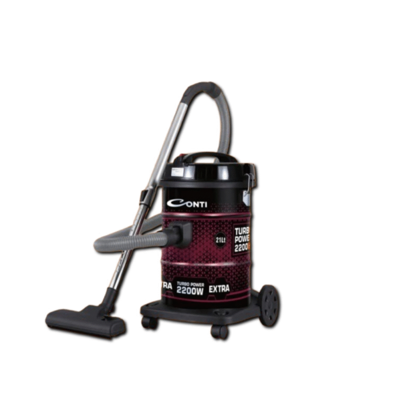 Conti Vacuum Cleaner 2200W – 21L Metal Drum, Air Blowing Function (VCD ...