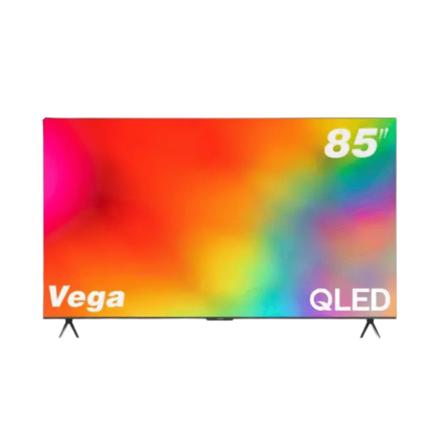 Vega TQG 85″ QLED 4K Smart TV – 2025 Edition – Abulawi